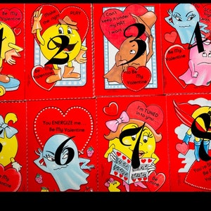 Extremely RARE 80’s PAC-MAN Valentine's Day Card You Choose - Etsy