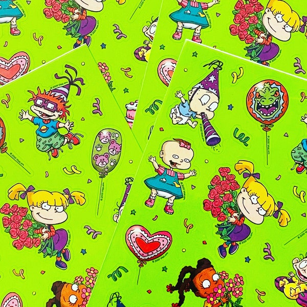 Nickelodeon Stickers - Etsy