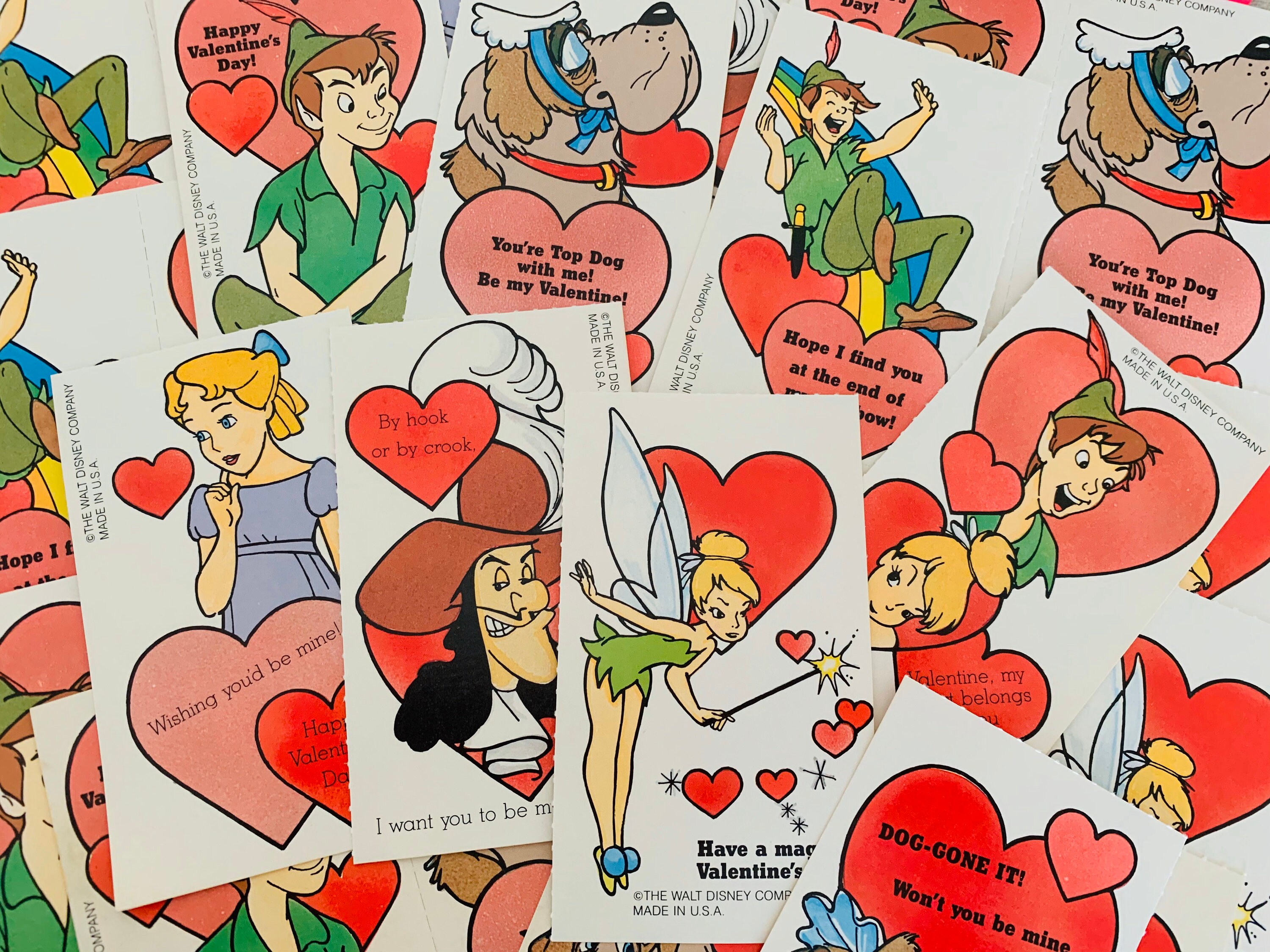 Ouat Peter Pan Valentine Cards