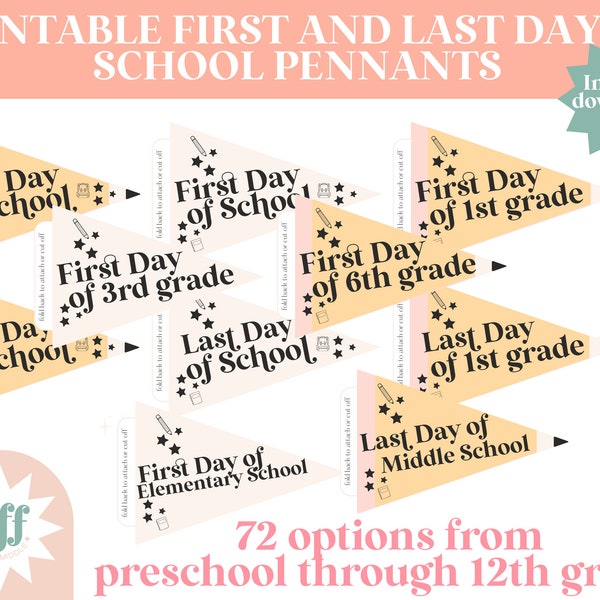 Pennant Printable - Etsy