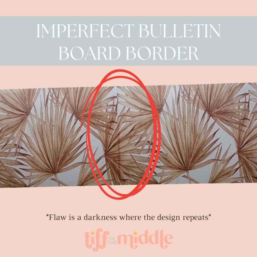 Bulletin Board Borders, Boho Classroom Decor - Etsy