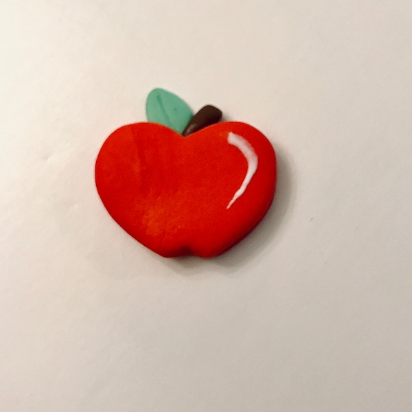 Apple Cupcake Topper - Etsy