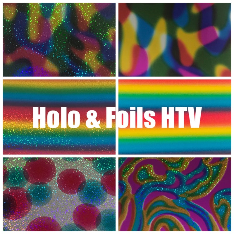 Rainbow Htv Vinyl - Etsy