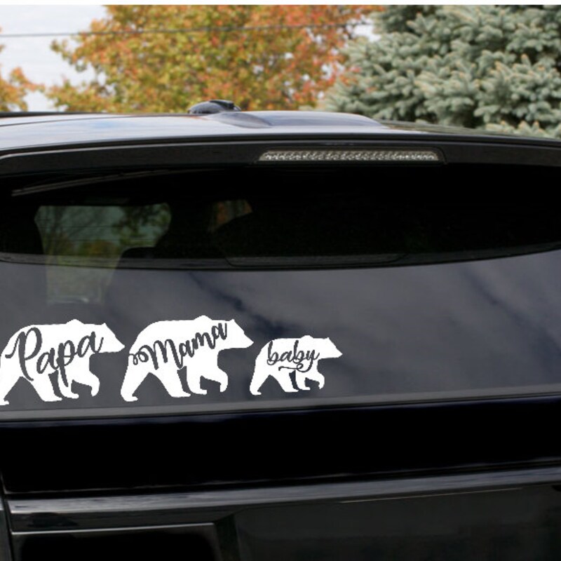 Papa Bear Sticker - Etsy