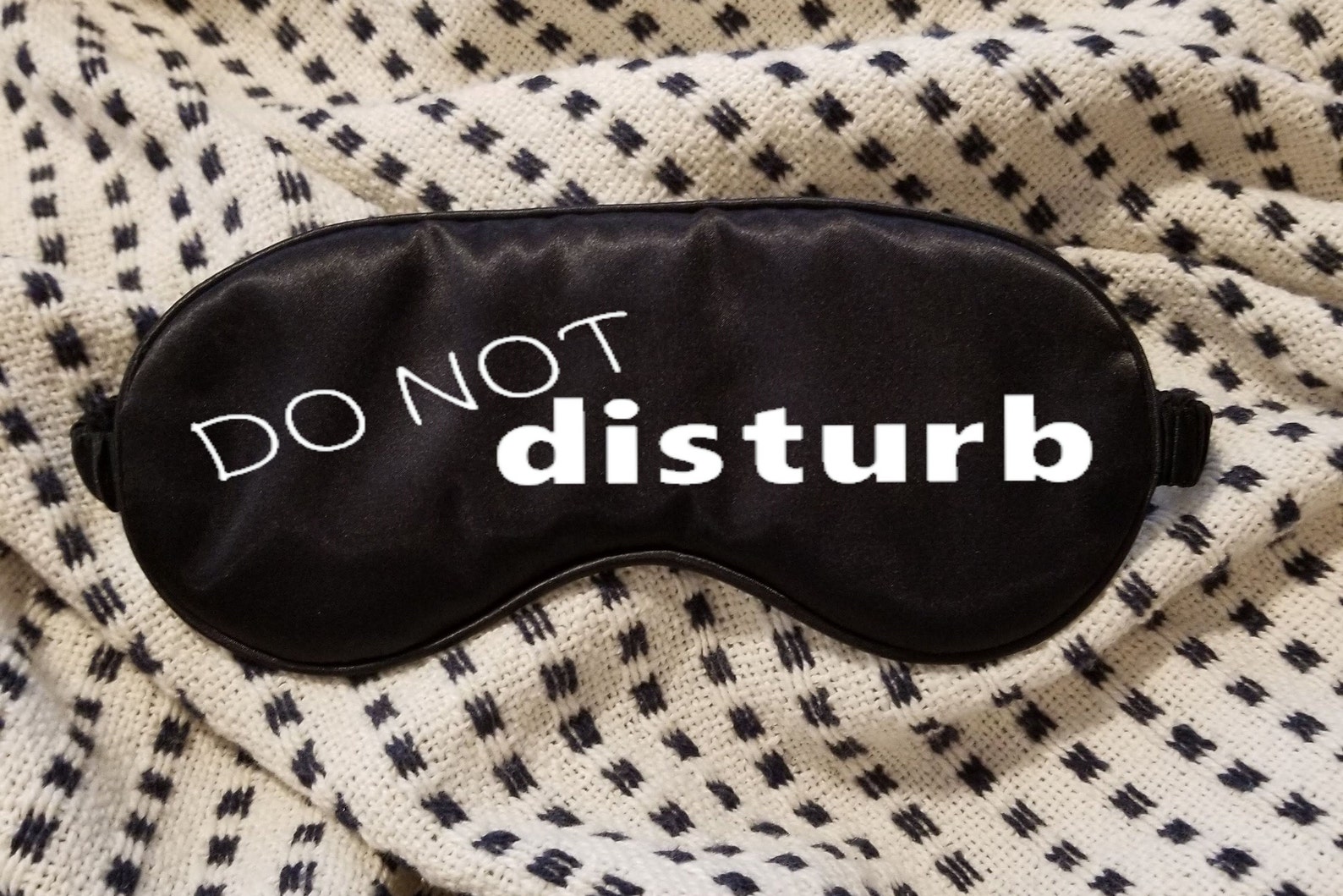 DO NOT DISTURB Sleep Mask // Sleep Mask //do Not Disturb // - Etsy Canada