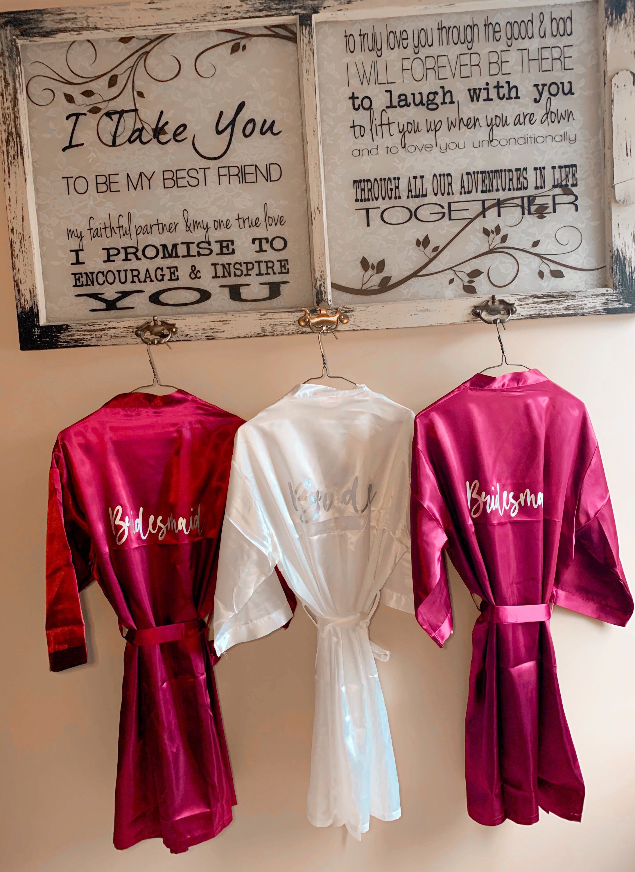 Bridal Party Wedding Robe /bridal Party Robes / Bridesmaid | Etsy