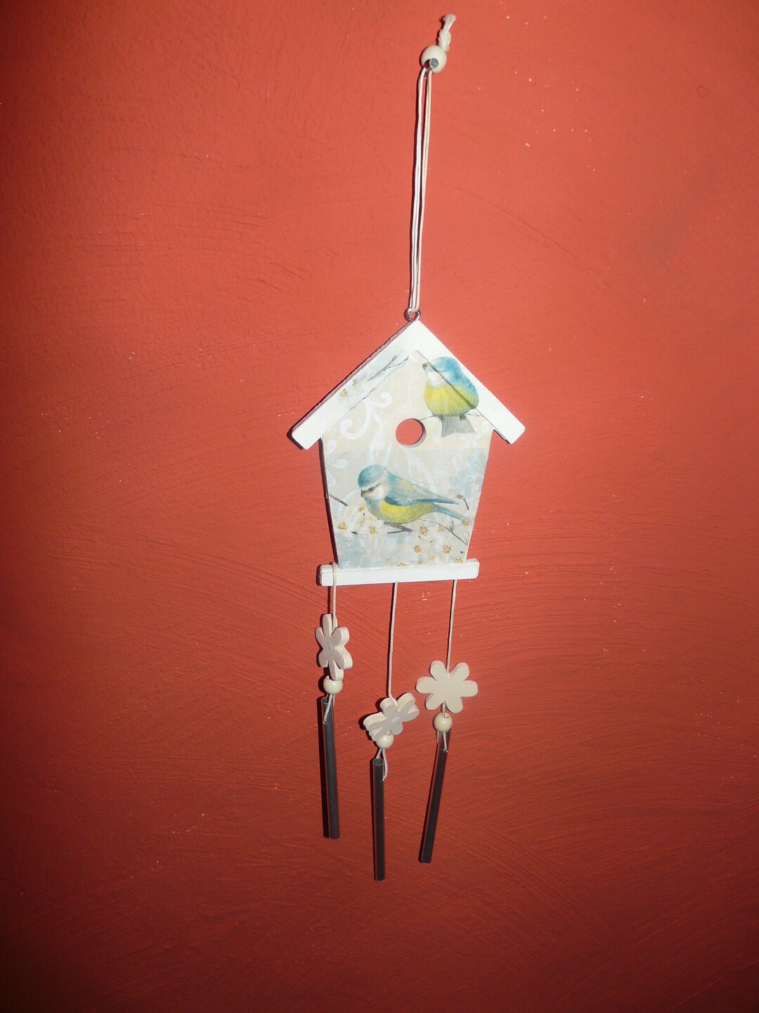 Spring Wind Chime Chime Mobile Birds Wall Decoration Picture Party ...