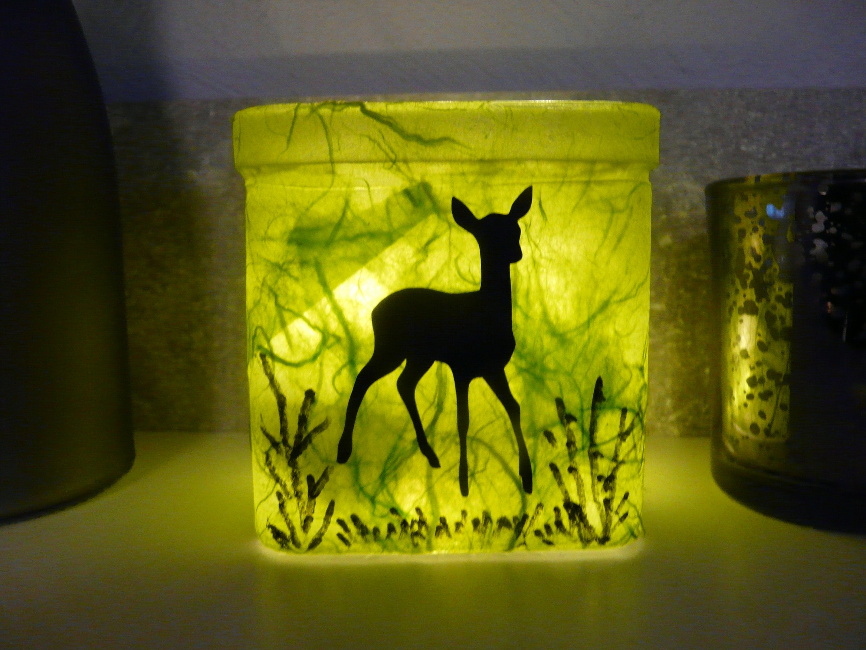 Deer Lamp Autumn Lamp Sweet Deer Lantern Lamp Table Lamp Floor - Etsy UK