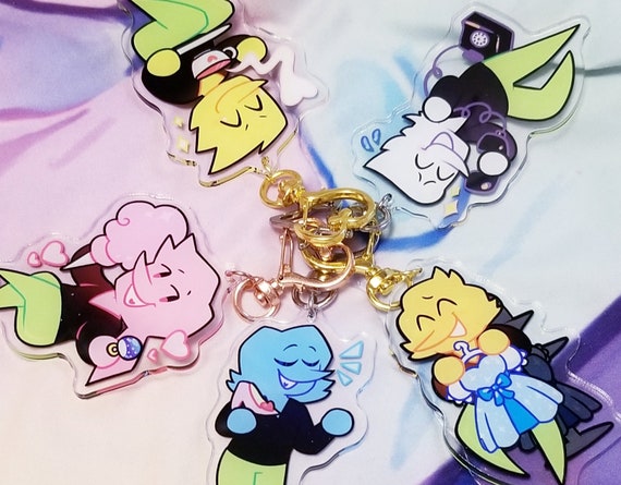 Addison/spamton Keychain | Etsy