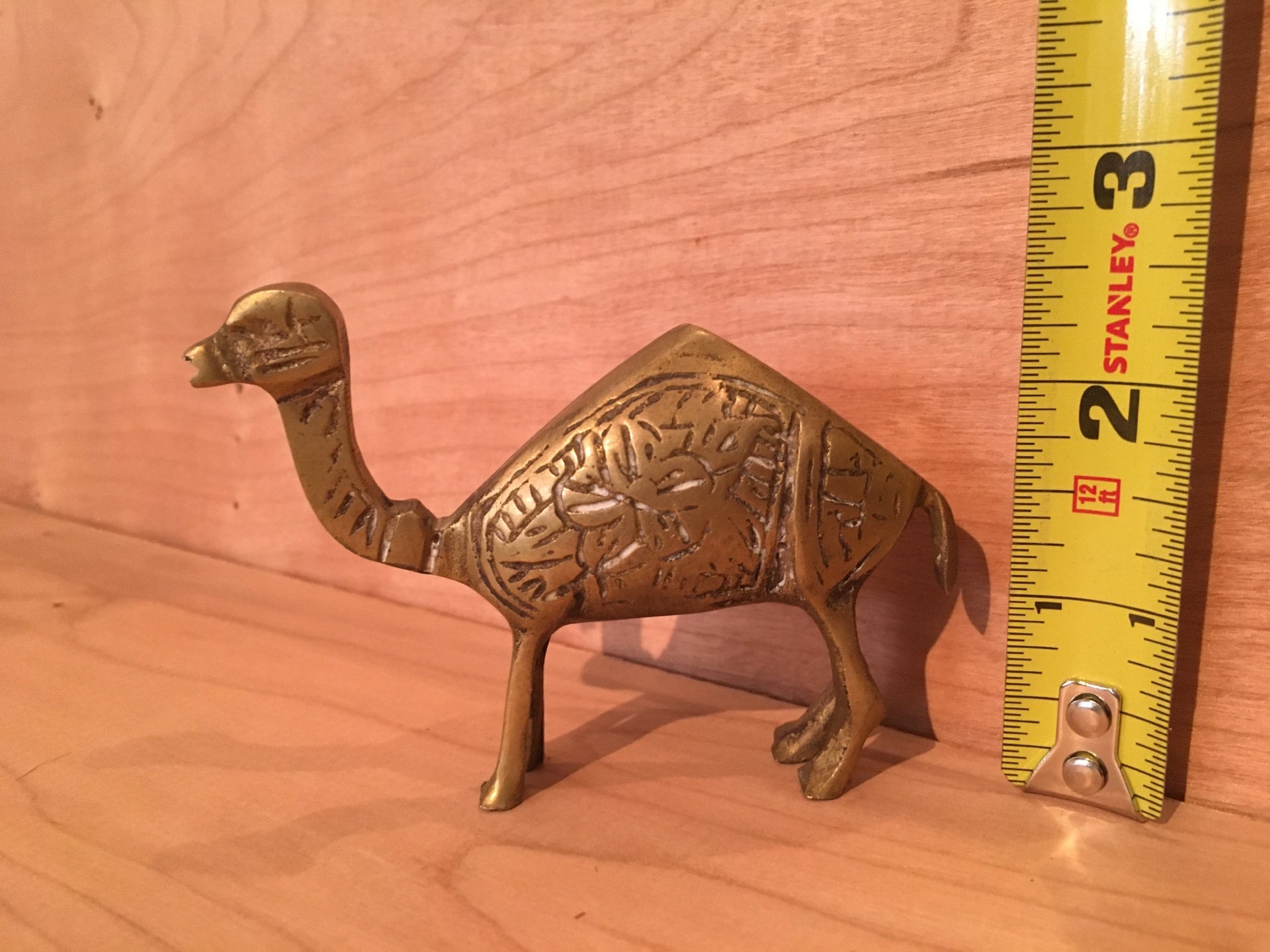 Vintage Brass Camel - Etsy