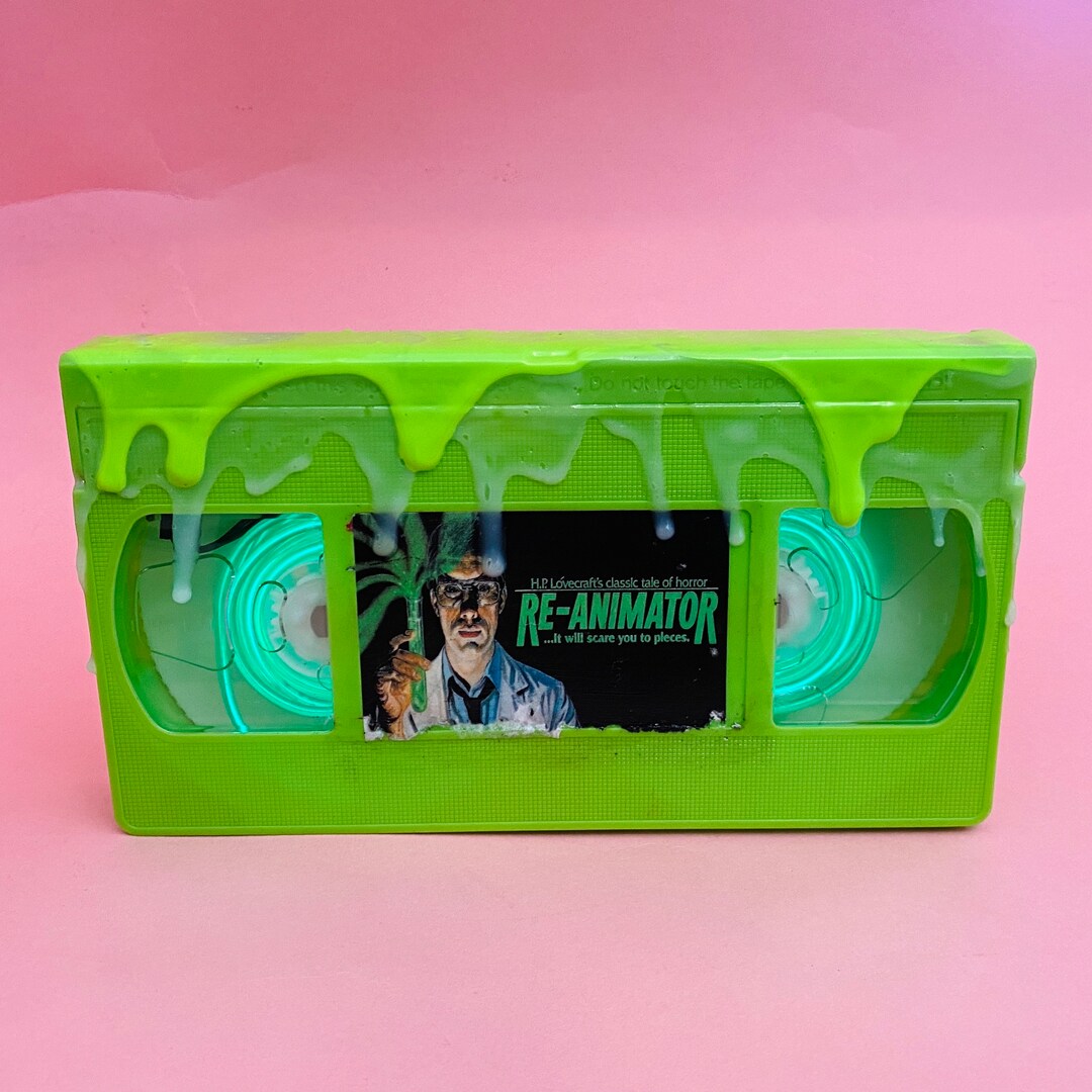 Re-animator VHS Lamp Glow in the Dark - Etsy