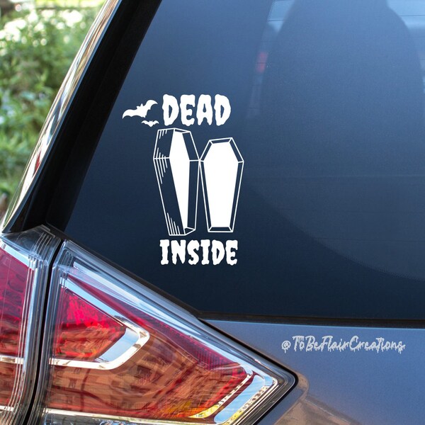 Casket Vinyl Decal - Etsy