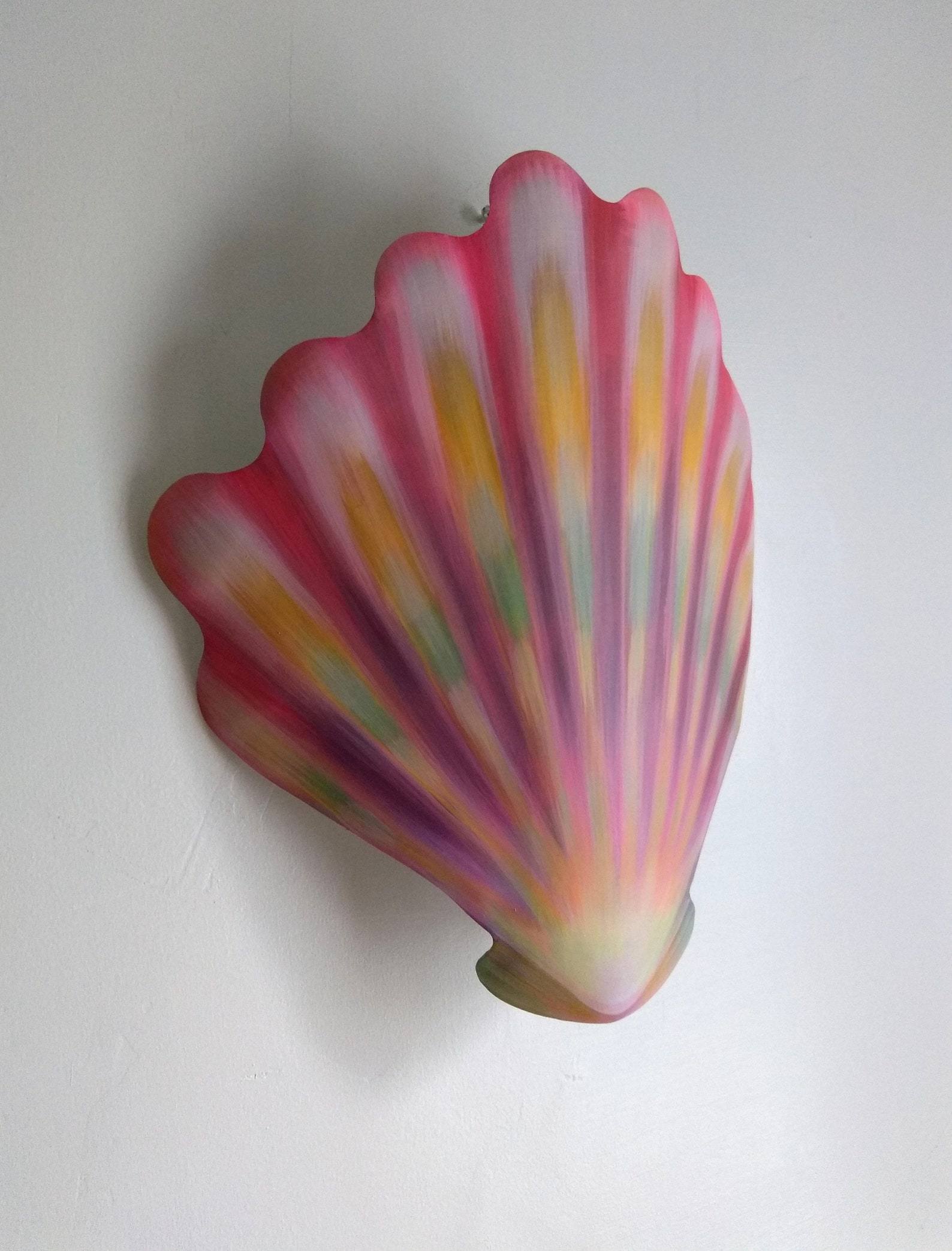 Pastel Seashell Original Art Ocean Decor Dimensional Wall - Etsy