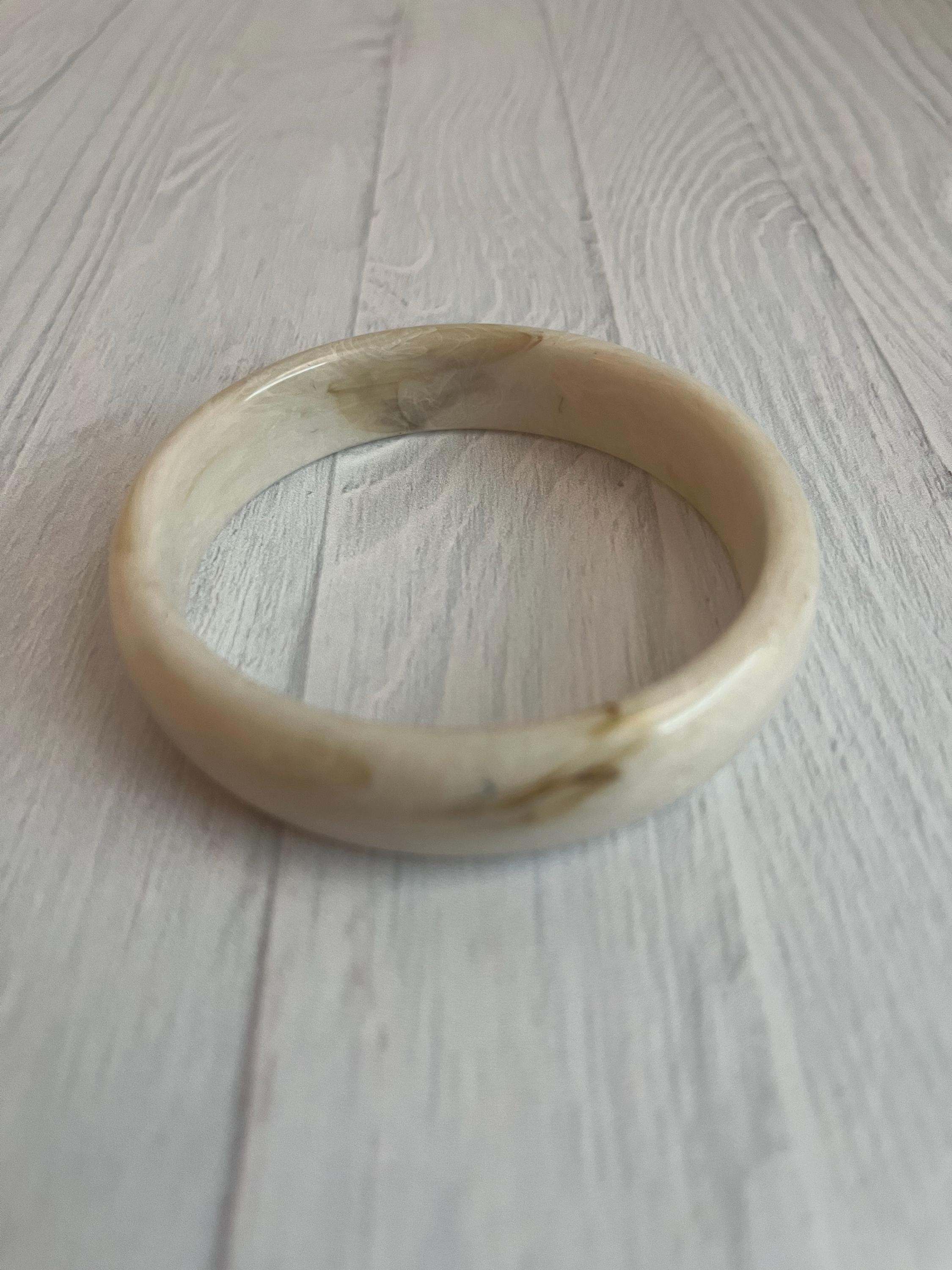 Marbled Celluloid Acetate Bangle Bracelet - Etsy