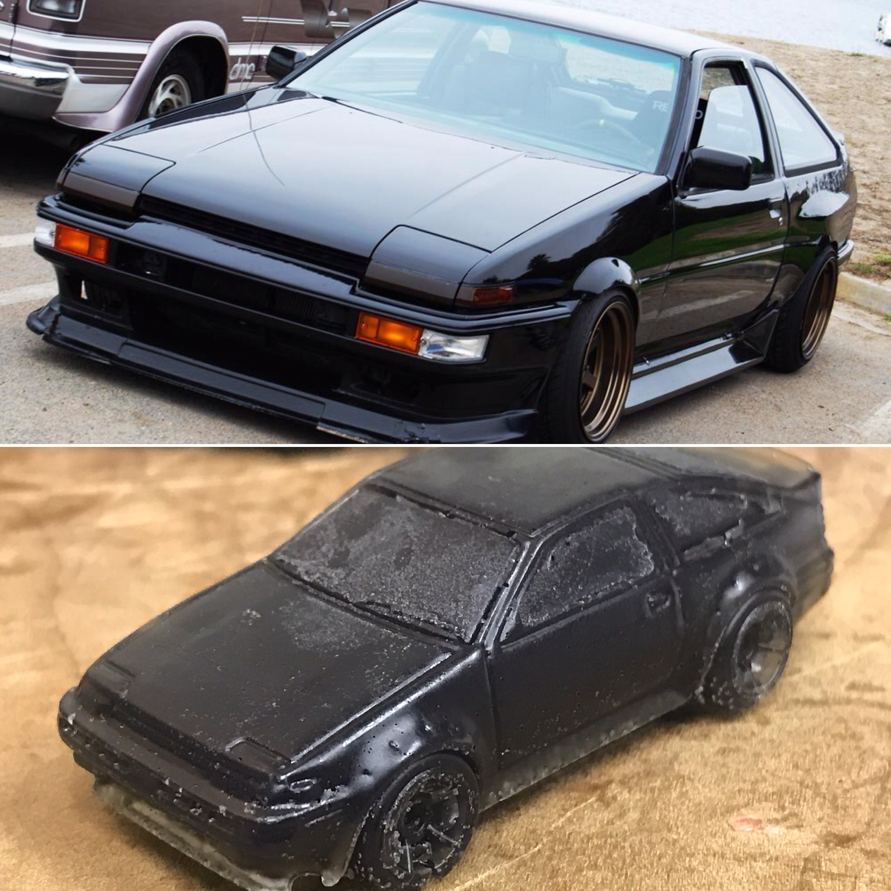 Toyota AE86 Shaped Soap - 4 Pack - Etsy