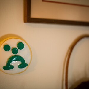 Handmade Ceramic Sad Cookie Wall Art, Pittsburgh Art, Eclectic Wall Art ...