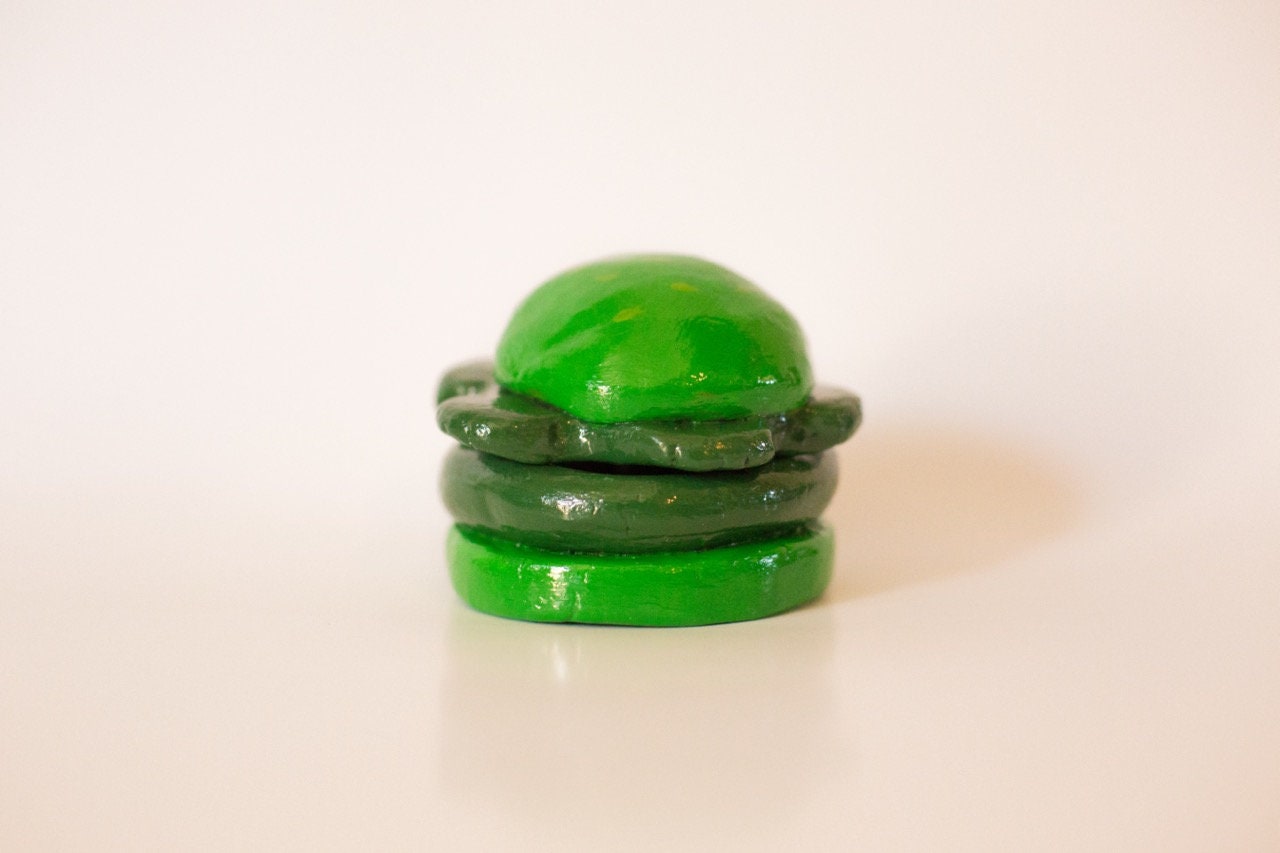 Burger Box, Cheeseburger Trinket Box, Jewelry Box, Kid's Gift, Trinket ...