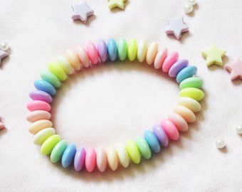 Pastel bracelet | Etsy