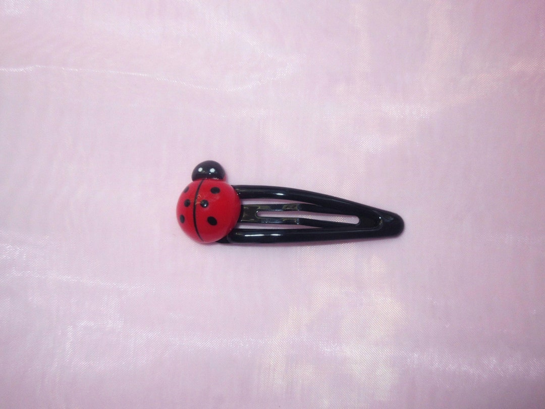 Ladybug Hair Clip | Kawaii Cutecore Cabochon Hair Clip | Kawaiicore ...