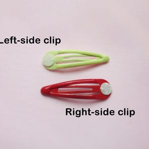 Strawberry House or Bow Hair Clip | Kawaii Cutecore Cabochon Hair Clip ...