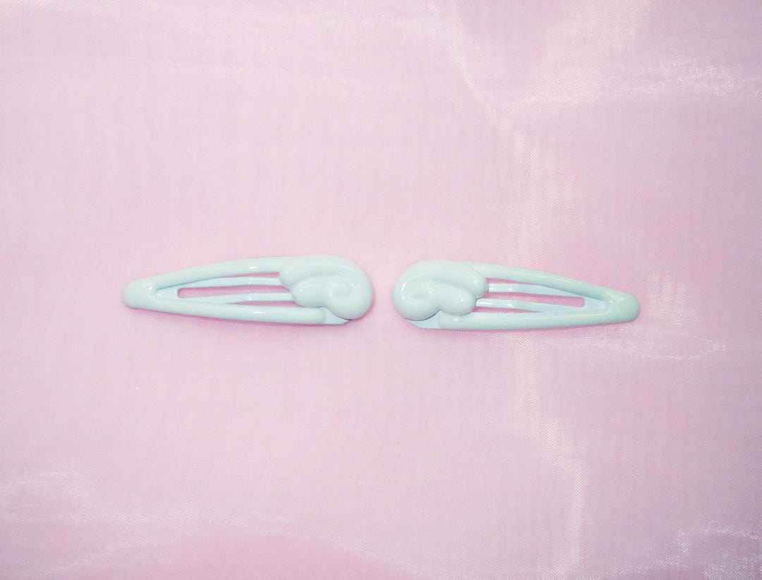 Angel Wing Hair Clips | Kawaii Cutecore Cabochon Hair Clips ...