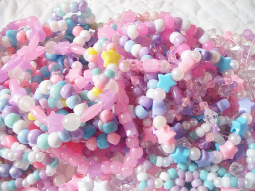 10 Pastel, Fairy Kei Mermaid Bracelets | Kawaii, Harajuku Decora Kei ...