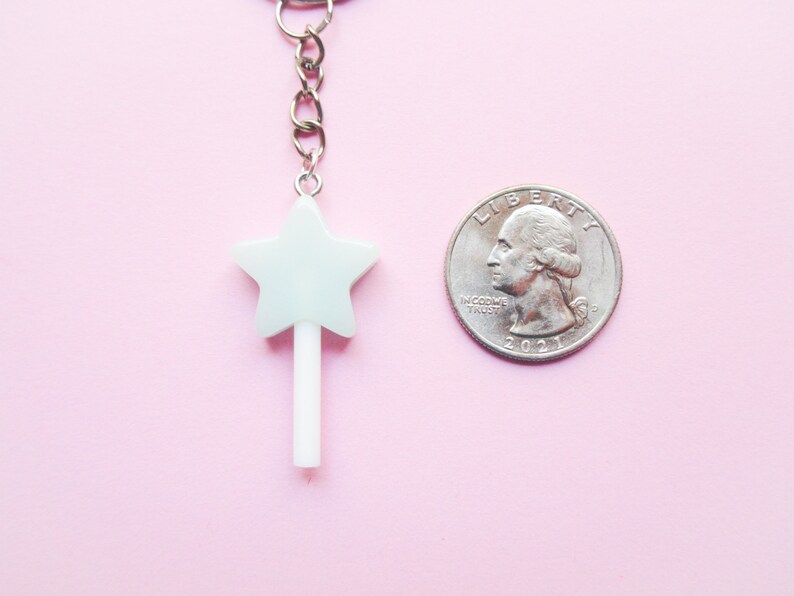 Pastel Star Lollipop Keychain | Cutecore Fairy Kei | Kawaii Aesthetic ...
