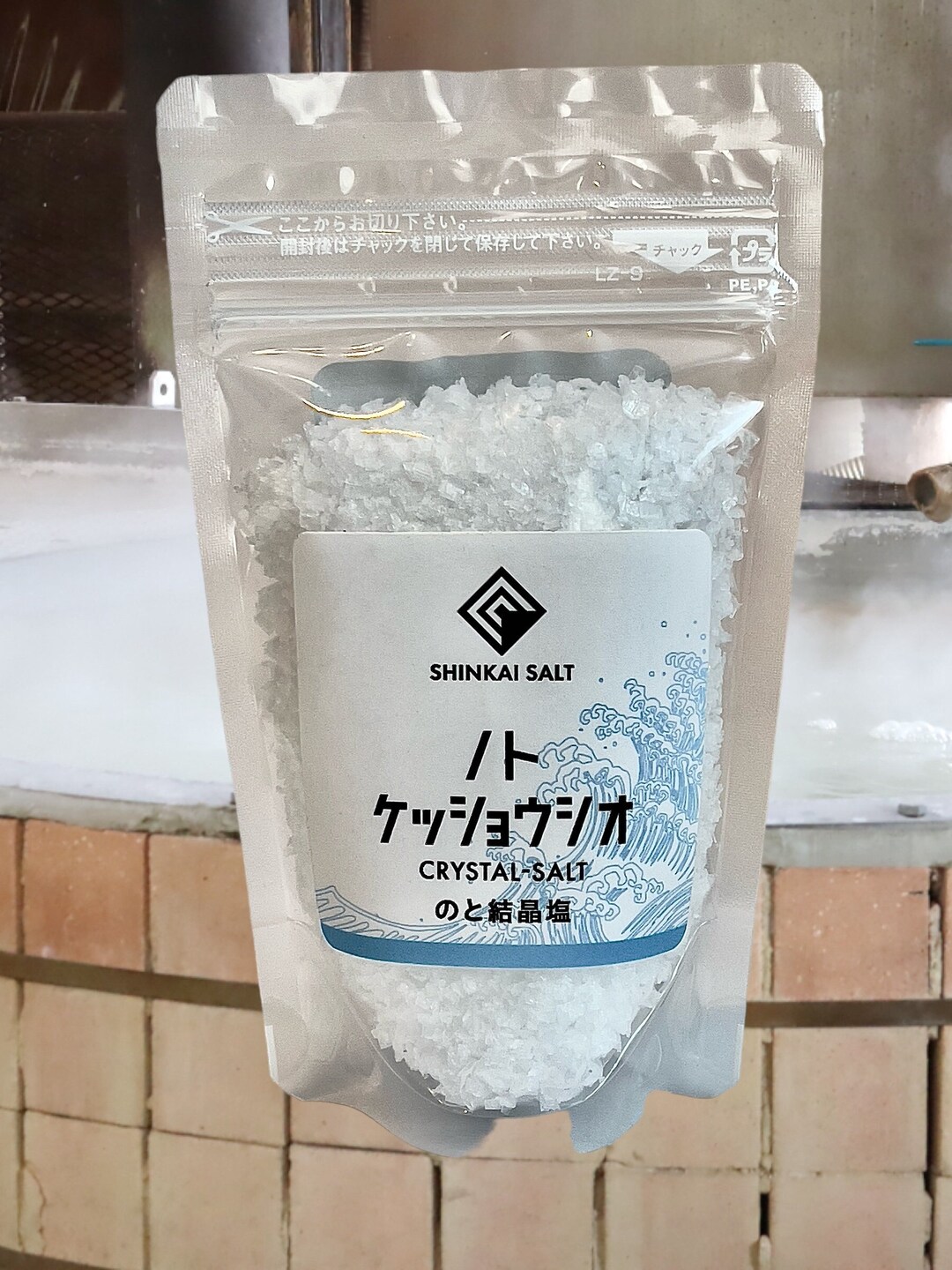 Japanese Noto Suzu Crystal Salt (100g). Traditionally Produced Crystal ...
