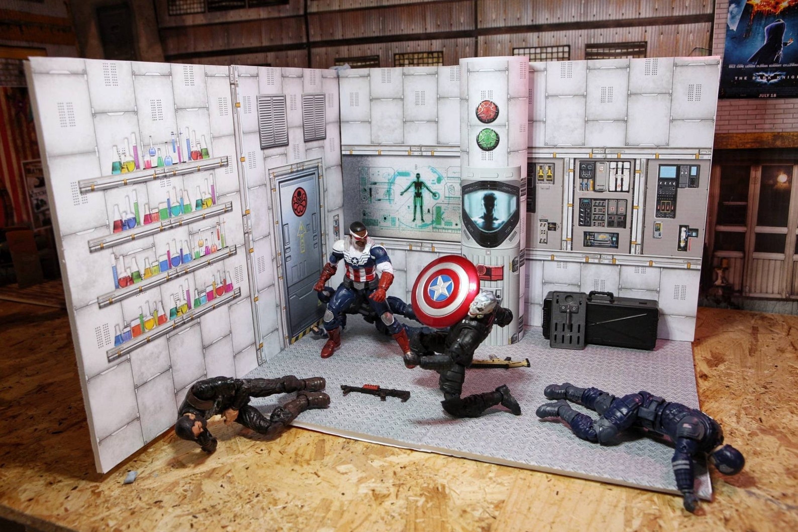 Download & Home Print Diorama Laboratory Home | Etsy