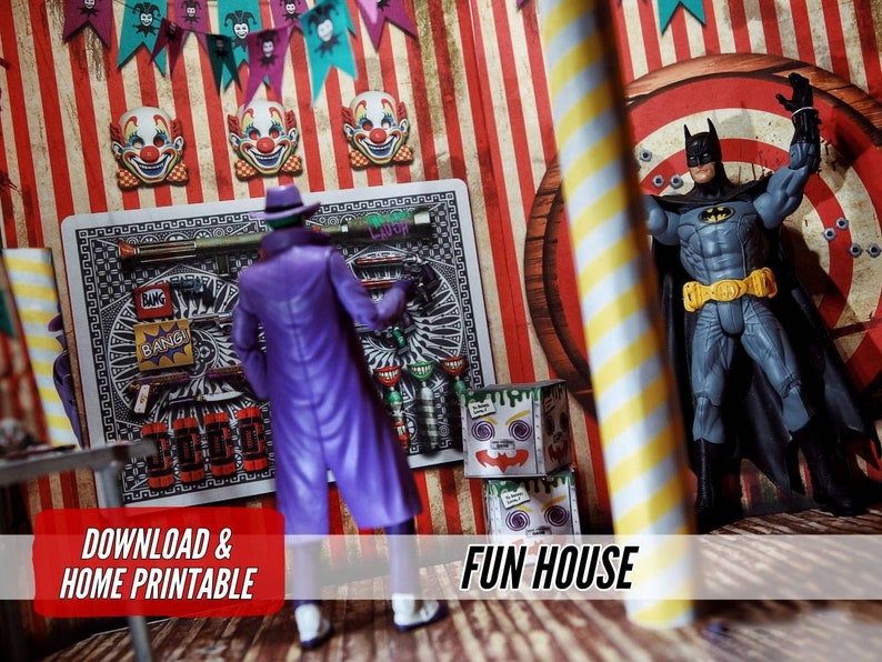 Download & Home Print Diorama fun House Home - Etsy