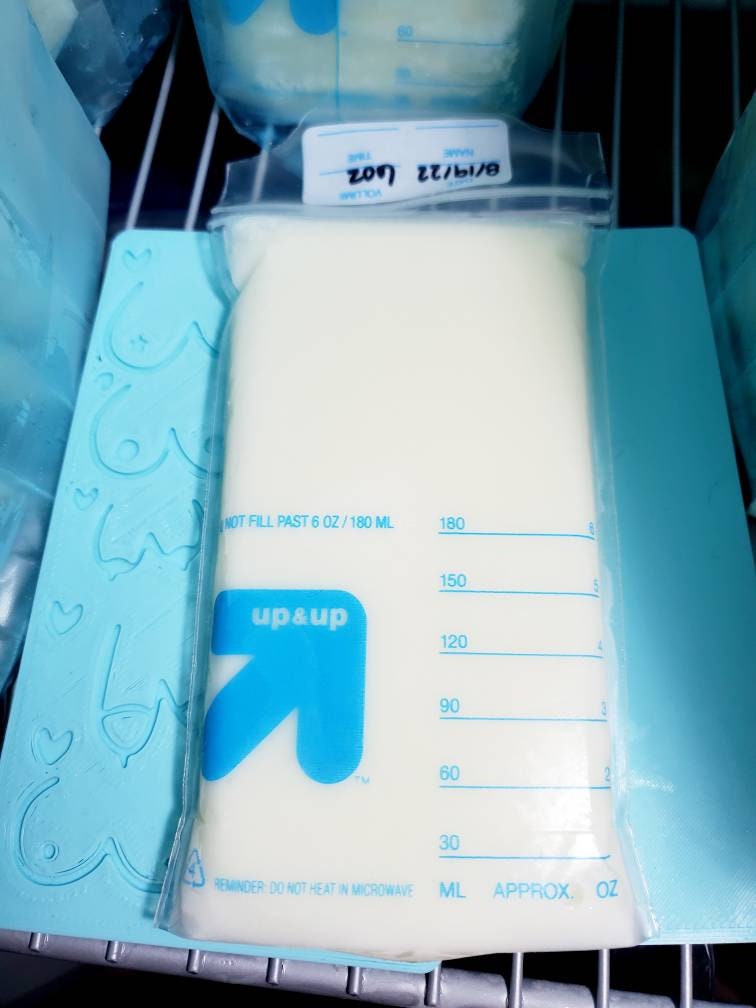 Freeze Flat Breast Milk Storage Freezer Stash Breast Milk - Etsy