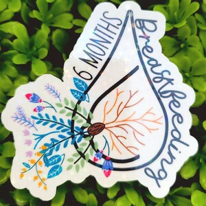 Breastfeeding Sticker, Breastfeeding Milestone Sticker, Pumping ...