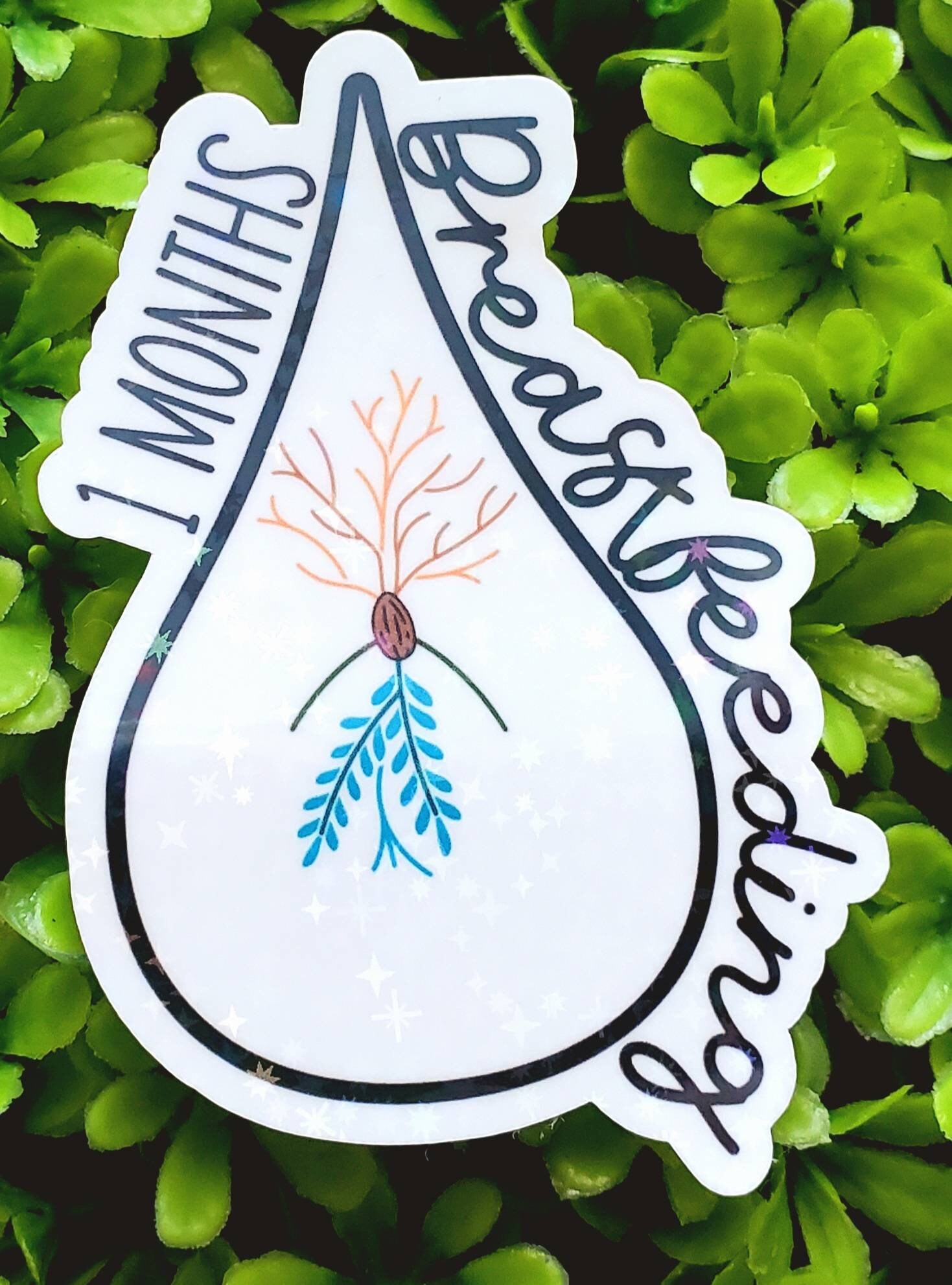 Breastfeeding Sticker, Breastfeeding Milestone Sticker, Pumping ...