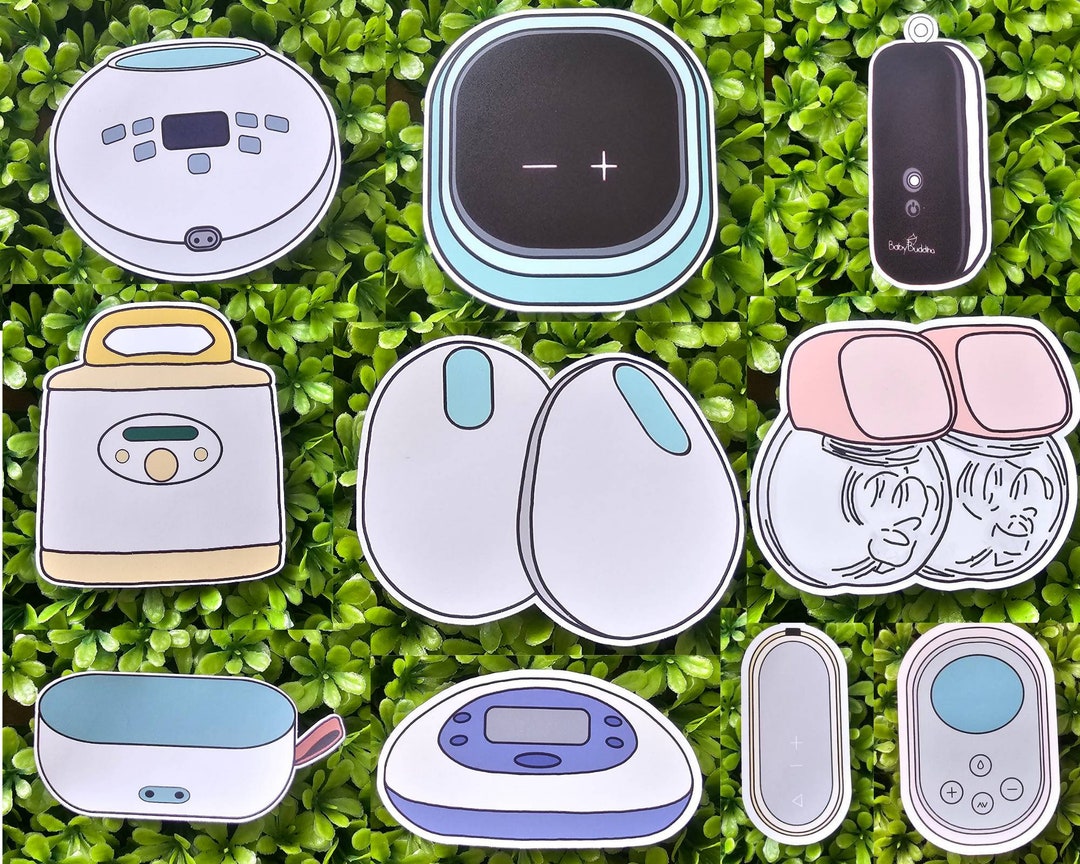 Breastfeeding Sticker, Pump Sticker, Breast Pump Decal, Breastfeeding ...