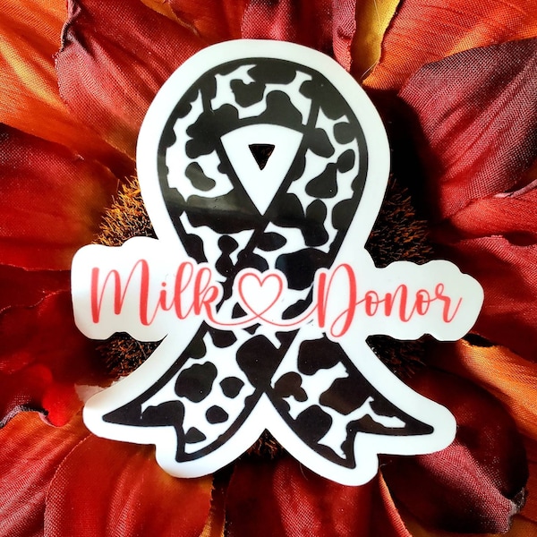 Breast Milk Donor Sticker - Etsy