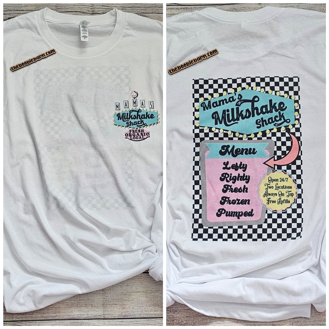 Milkshake Breastfeeding Shirt, Nursing Shirt, Breastmilk Shirt, Boobery ...