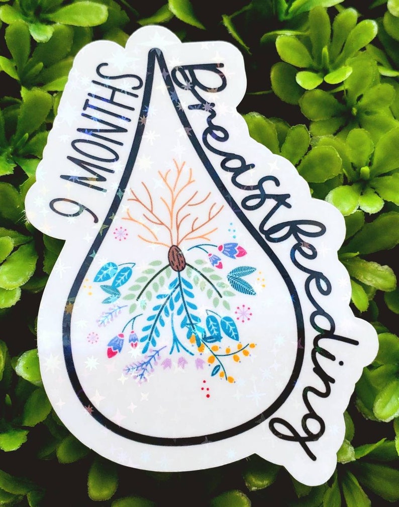 Breastfeeding Sticker, Breastfeeding Milestone Sticker, Pumping ...