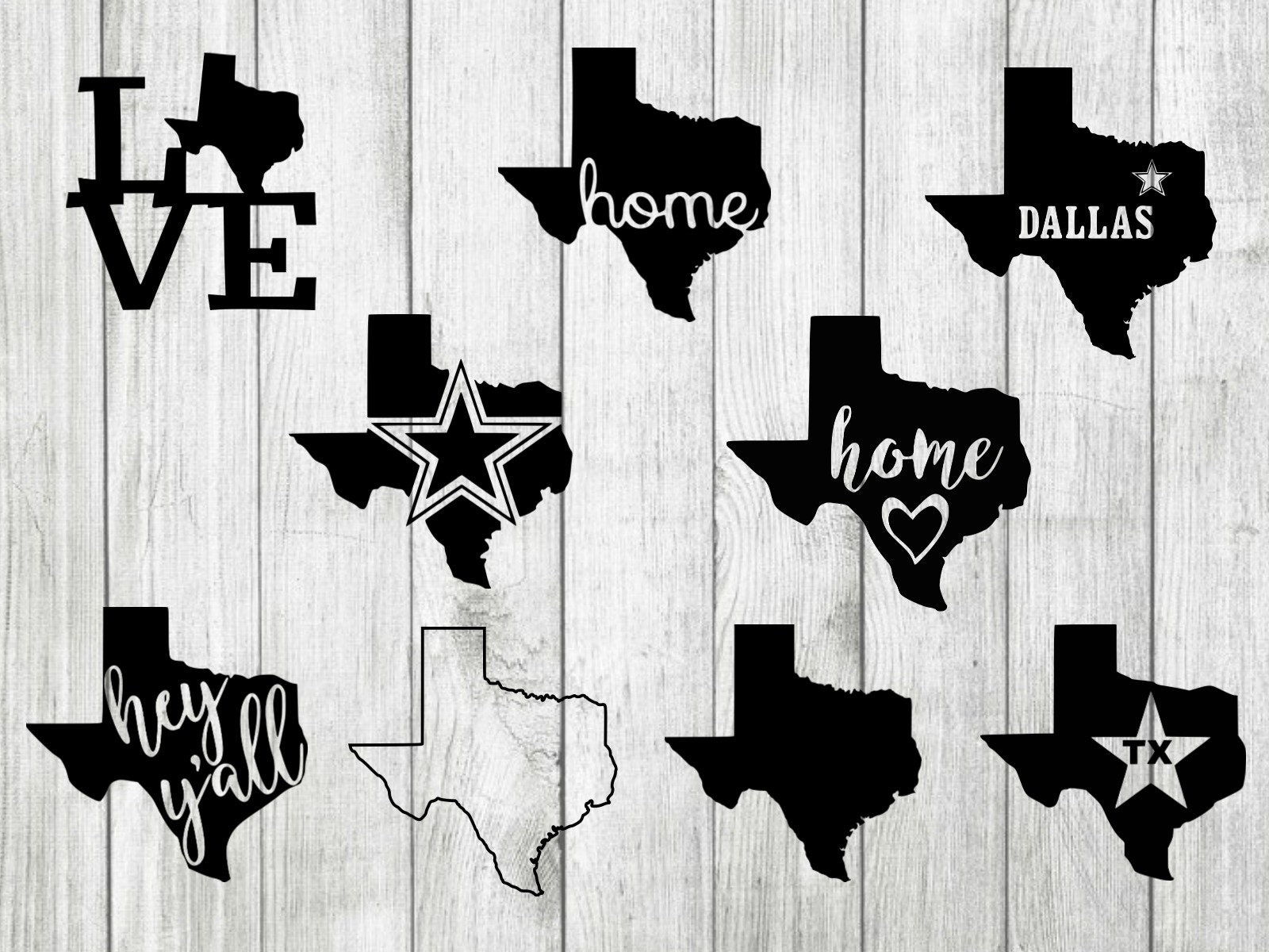 Texas State Svg Bundle Dallas Texas Svg Bundle Texas Svg - Etsy Australia