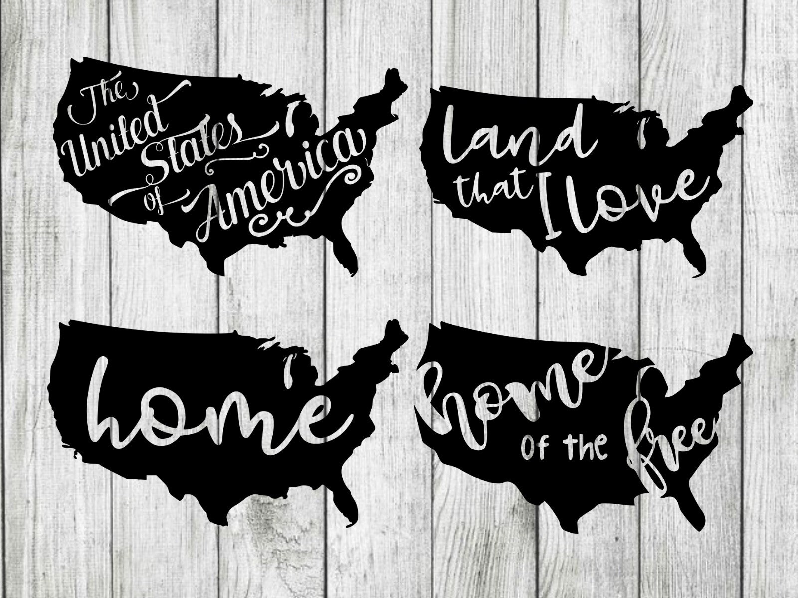 United States Svg Bundle, America Svg Bundle, USA Svg, United States ...