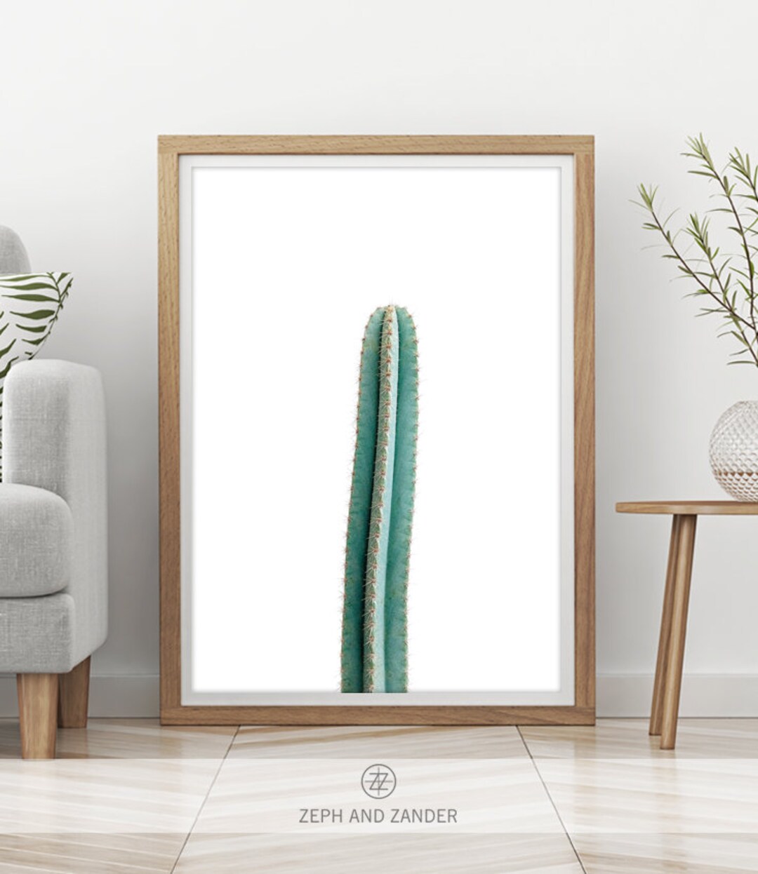 CACTUS PRINT #004 Tall Cactus, Minimalist, Photography, Printable ...