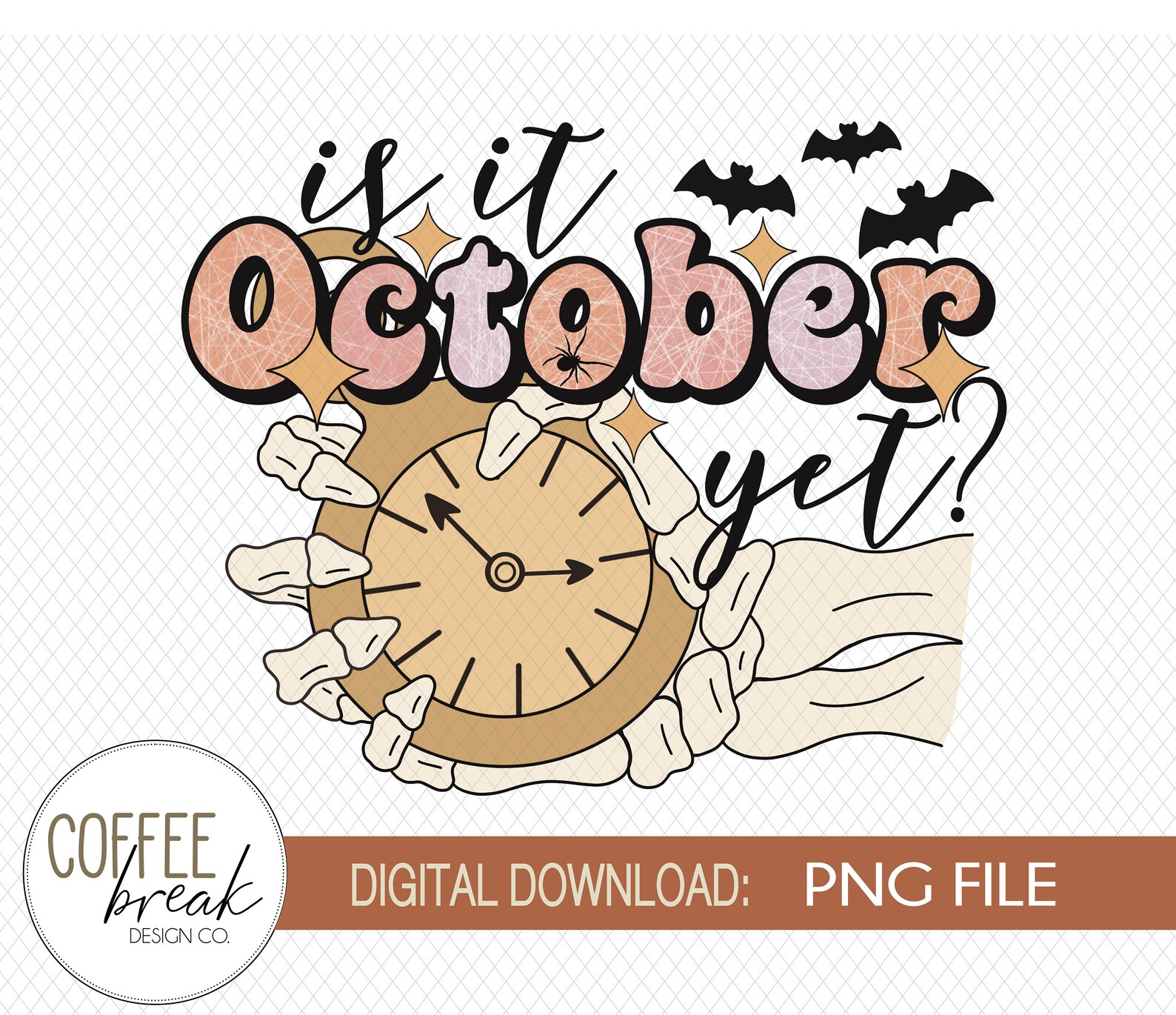 Is It October yet PNG Spooky Season PNG Halloween Png - Etsy