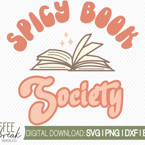 Book Spicy Png - Etsy