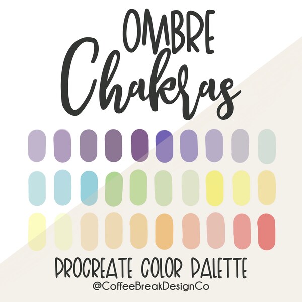 Ombre Color Swatches - Etsy