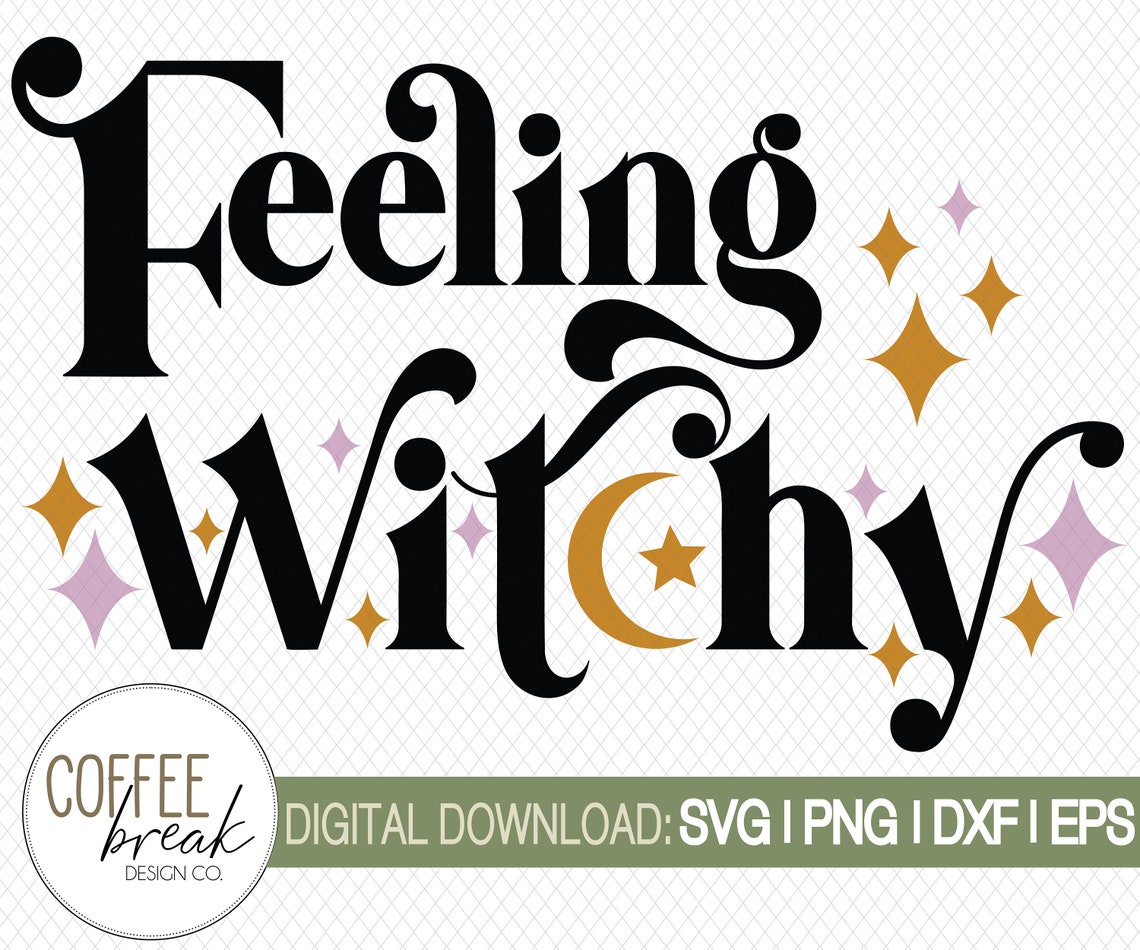 Feeling Witchy SVG Witchy Woman Svg Witch Svg Retro - Etsy