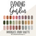 Procreate Color Palette, Evening Garden Garden Inspired Color Swatches ...