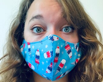 Ice Scream Mask - Etsy