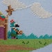 Hyrule Stables Legend of Zelda Modern Cross Stitch Pattern/pdf Instant ...