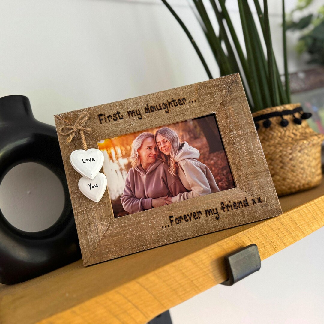 Daughter Photo Frame | Daughter Birthday Gift | Forever My Friend Quote ...