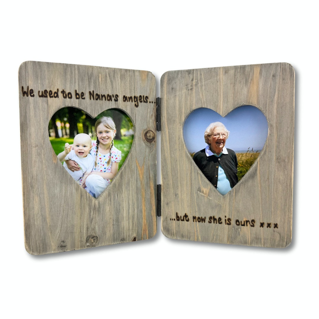 Nan Memorial Photo Frame Nana Grandad Grandparent Loss Remembrance ...