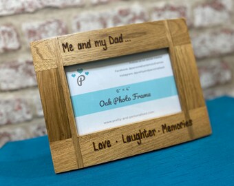 Dad Photo Frame - Etsy UK